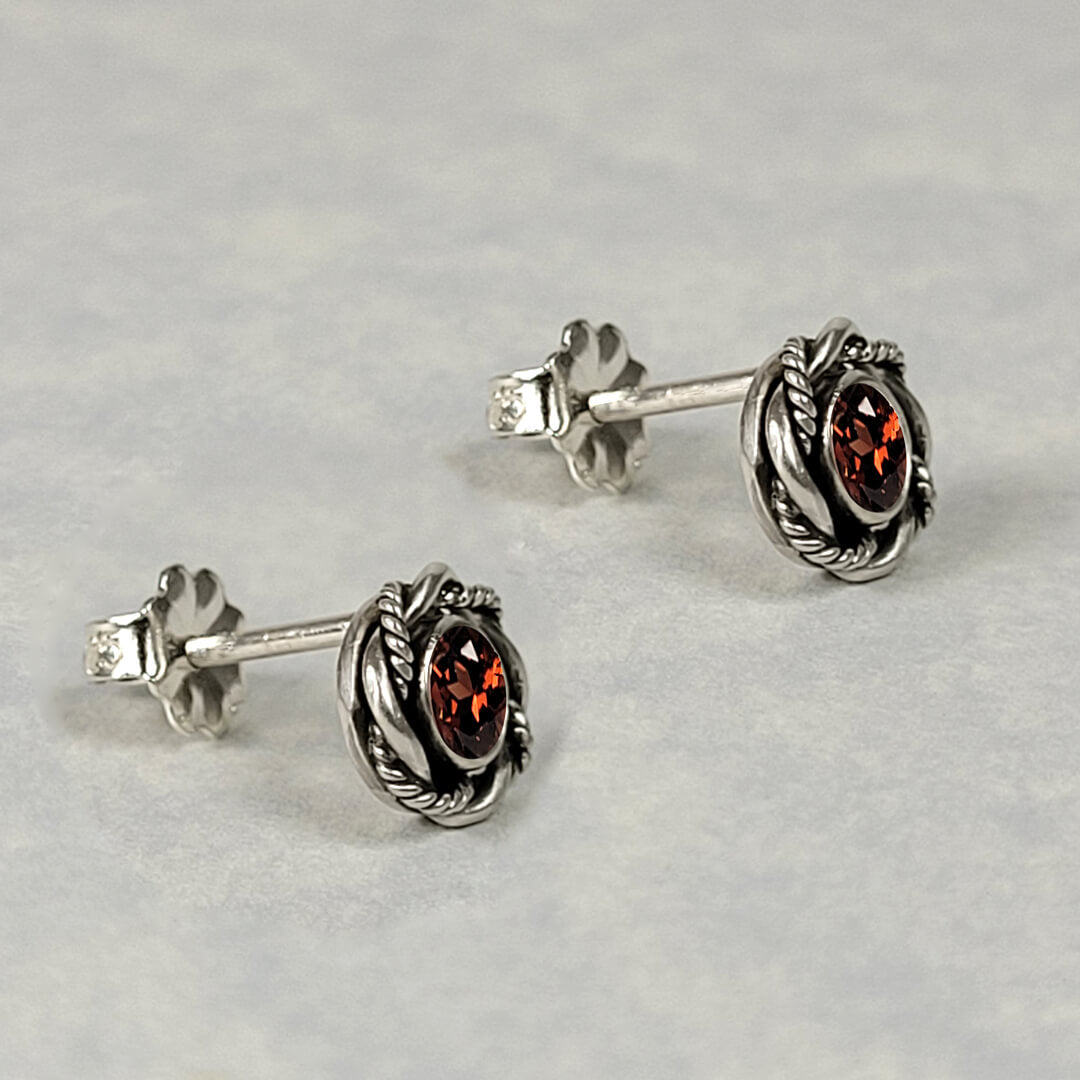 Vintage style stud earrings store